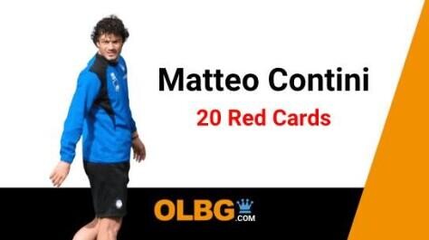 🟥 Revealing Football's Most-Booked Players up to 2024 - OLBG.com