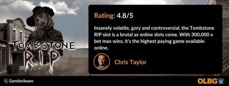 Tombstone RIP - OLBG Slot Review